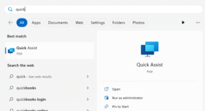 Microsoft Quick Assist - Solve Windows PC problems over a remote ...